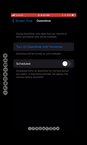 آموزش کامل اسکرین تایم آیفون - آیفون بکس